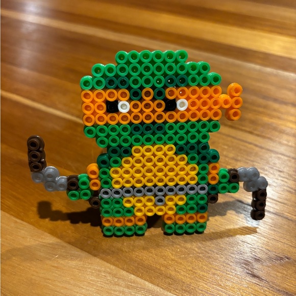 Other | Teenage Mutant Ninja Turtles Perler Bead Magnets Set | Poshmark